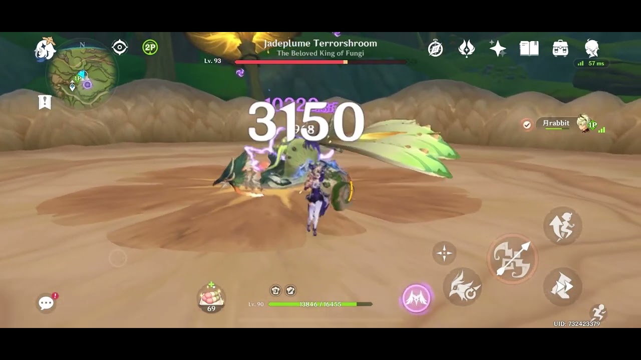 C6 Fischl touches Sumeru chicken - YouTube