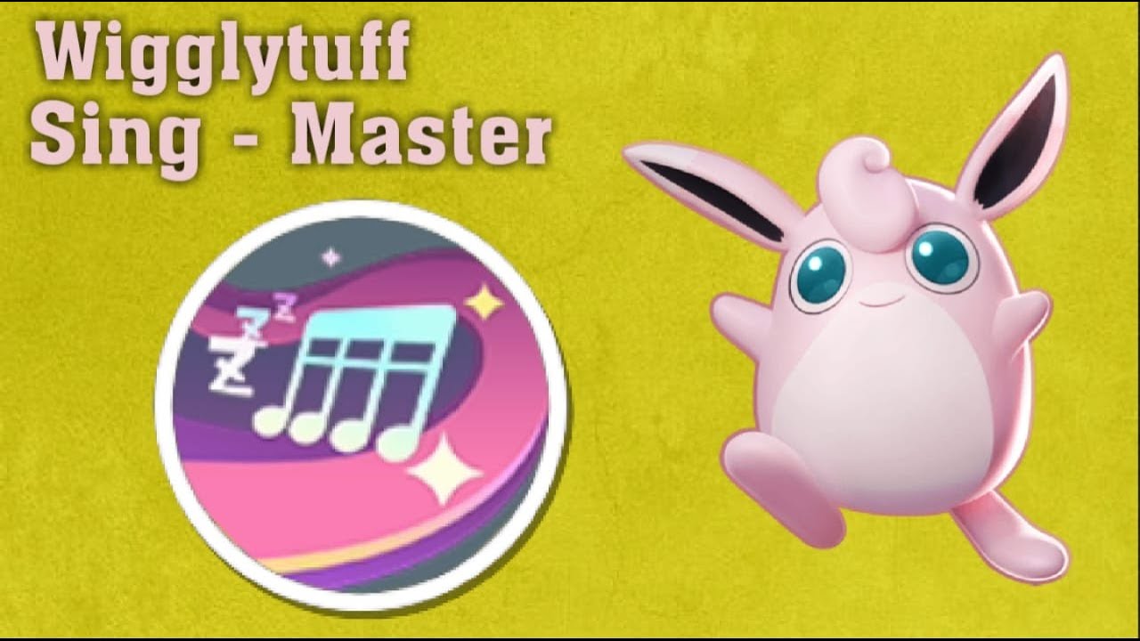 Pokemon Unite Ep#55 (Wigglytuff Achievement) *Sing - Master* - YouTube