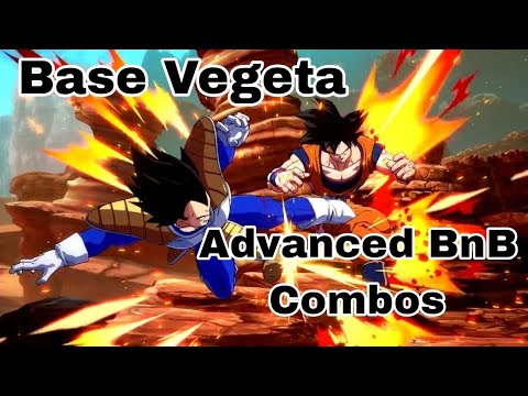 [DBFZ] Base Vegeta Advanced BnB Combo Guide - YouTube