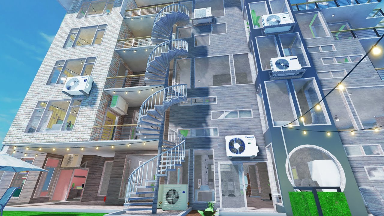 Epic Bloxburg House Air Conditioner! Ac Game Roblox - YouTube