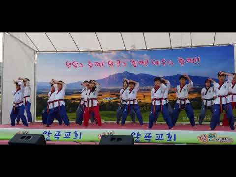 제5회알곡가을축제 옥돌태권도시범공연
