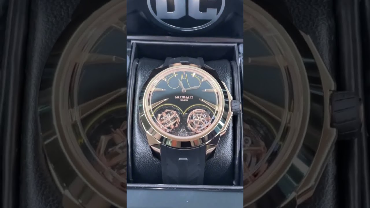 Batman Edition Jacob&Co Watch | Luxury Watch | Expensive Watch ...
