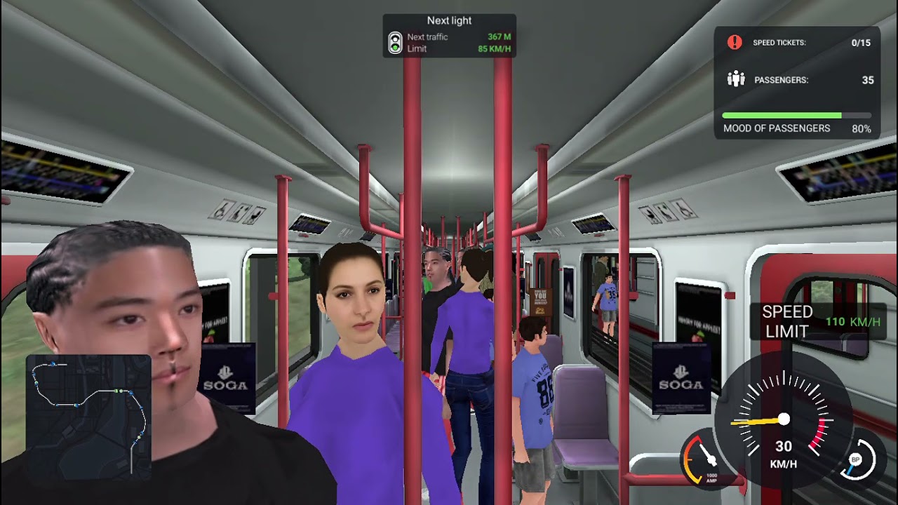 Metro train driving simulator games - scottsno