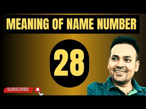#name Number 28 in numerology #hindi || #Compound Number 28 #ankjyotish ...