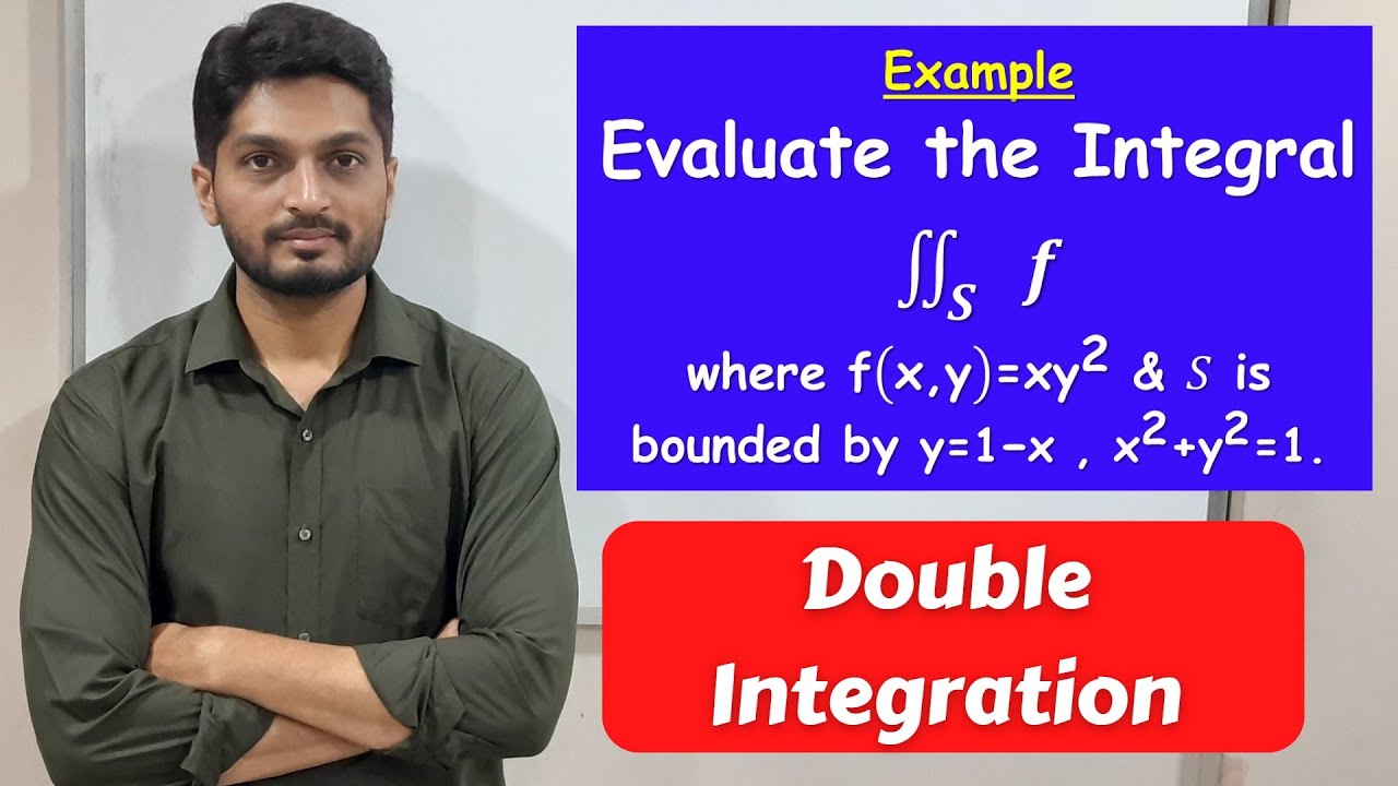 Evaluation of Double Integration | L11 | Double Integration ...
