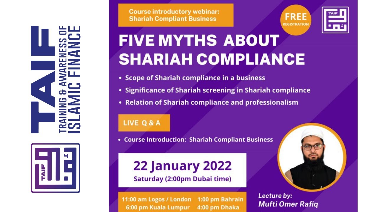 Certificate in Shariah Compliant Business | Five myths about shariah ...