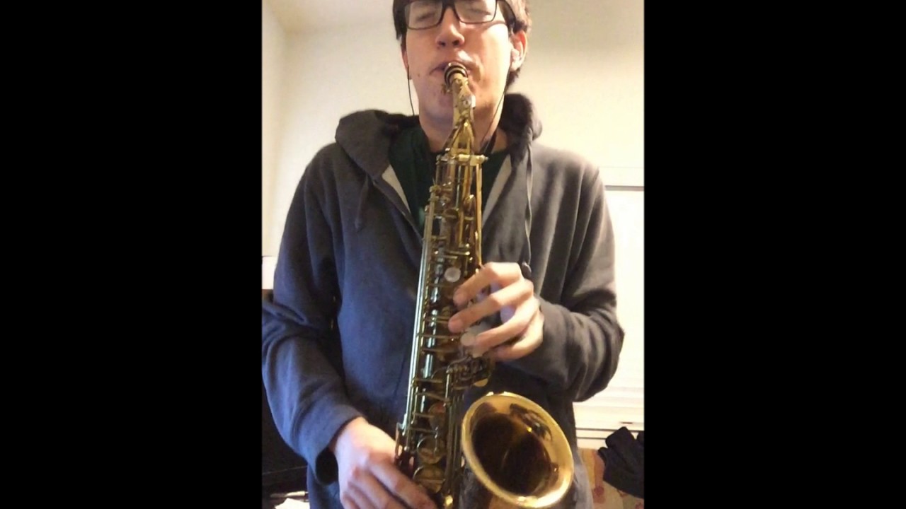 Charlie Parker Just Friends on Alto Saxophone - YouTube