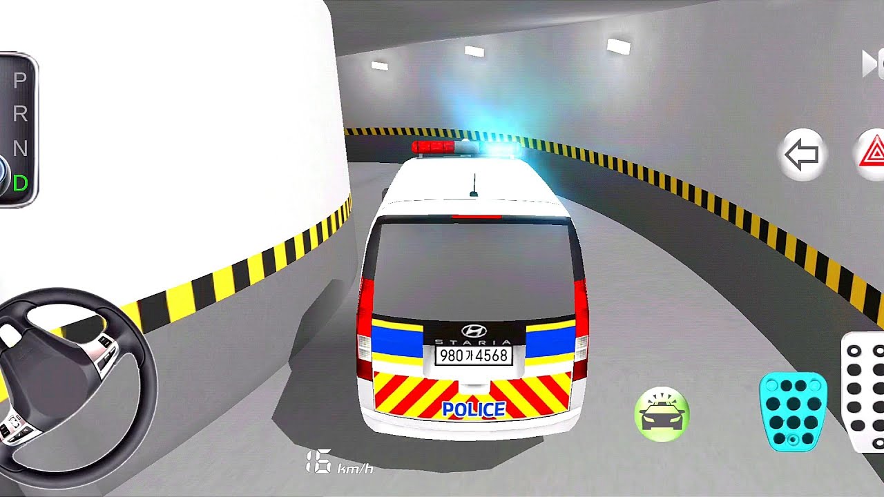Drive police Staria in 3d Driving Class android game play video || Car ...