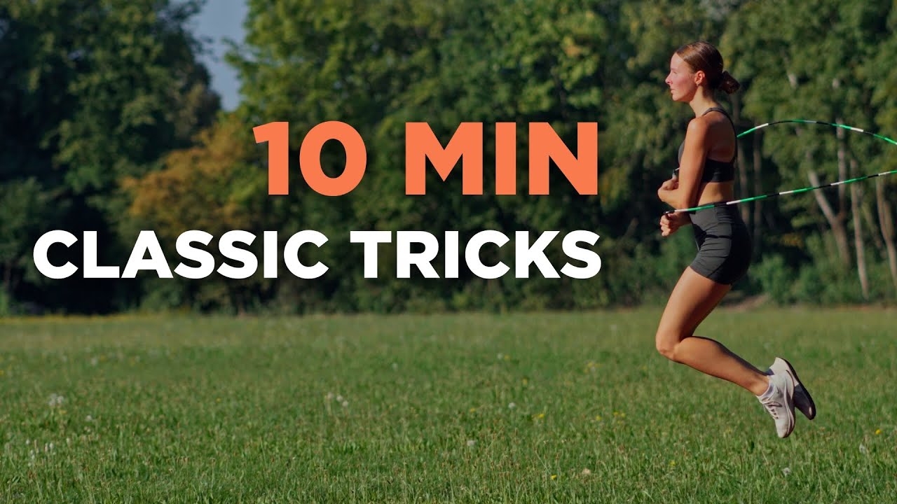 10min JUMP ROPE WORKOUT - CLASSIC TRICKS - YouTube