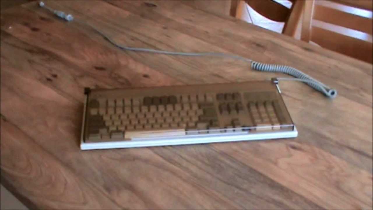 Focus 2001 clicky keyboard (FK-2001) - YouTube