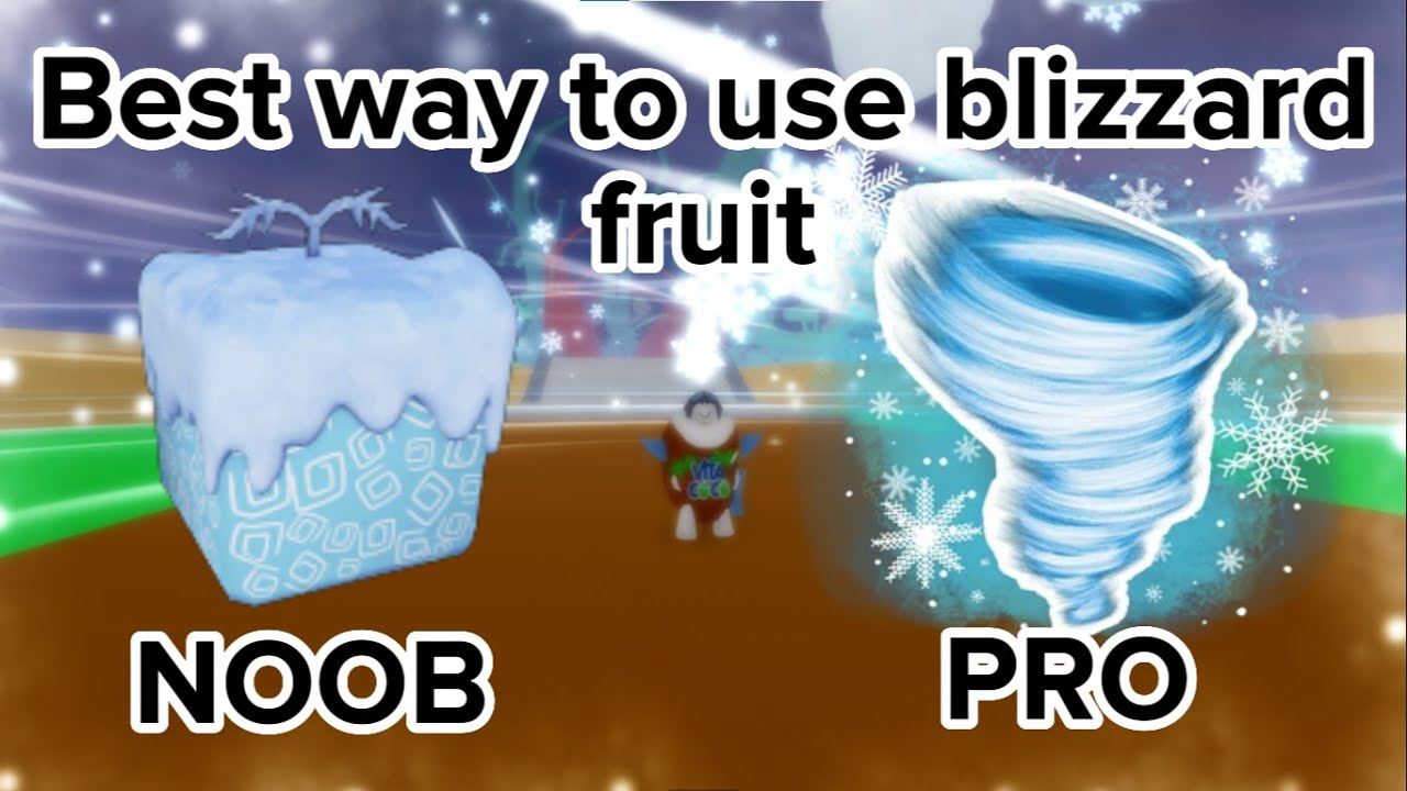 Best way to use the Blizzard Fruit - Roblox | Blox Fruits - YouTube