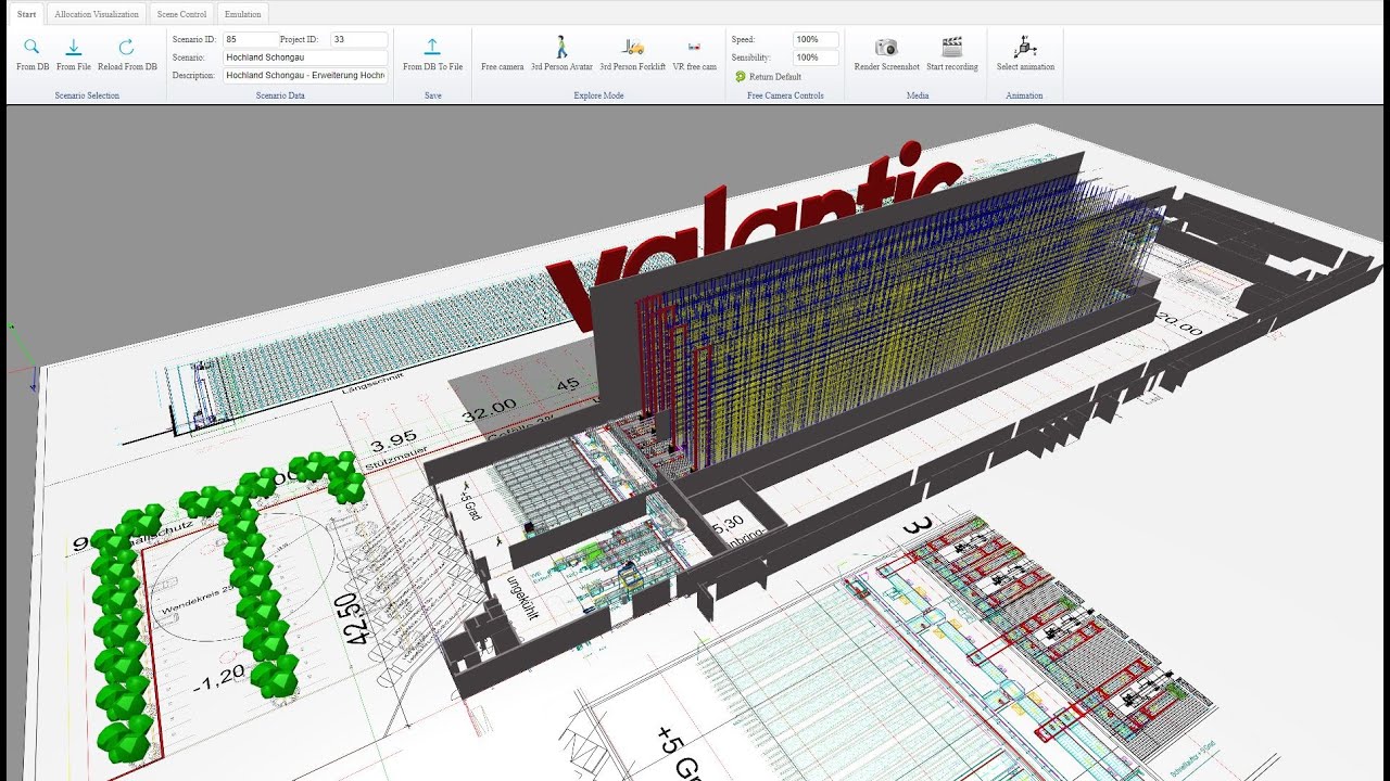 Warehouse Planning and Simulation - YouTube