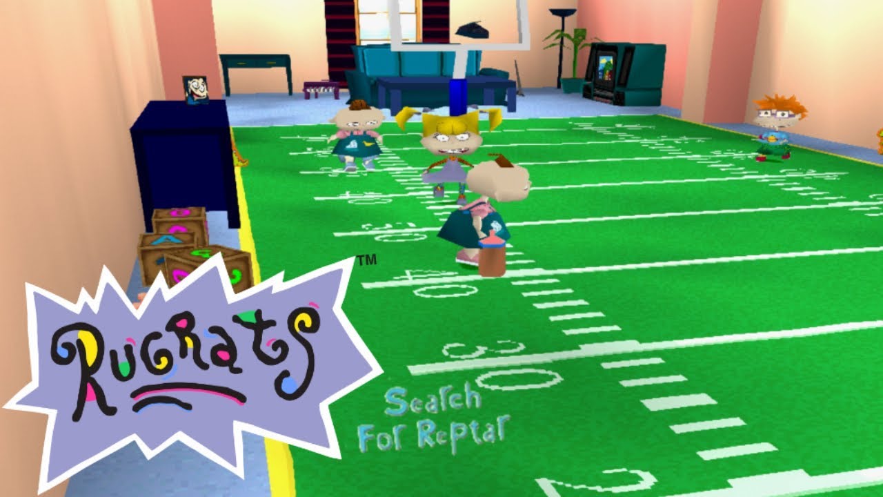 Rugrats: Search for Reptar - Part 9 - Touchdown Tommy - YouTube
