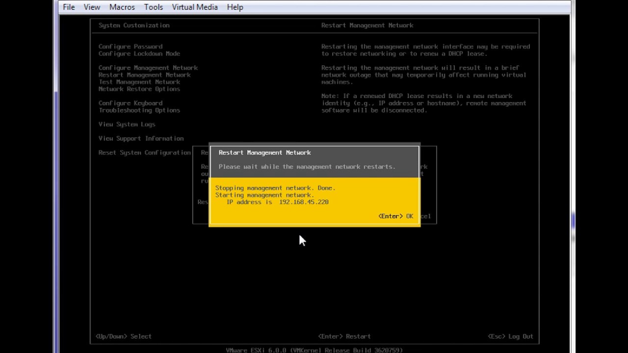 Install VMWare VSphere 6 on Lenovo System x3250 M5 - YouTube