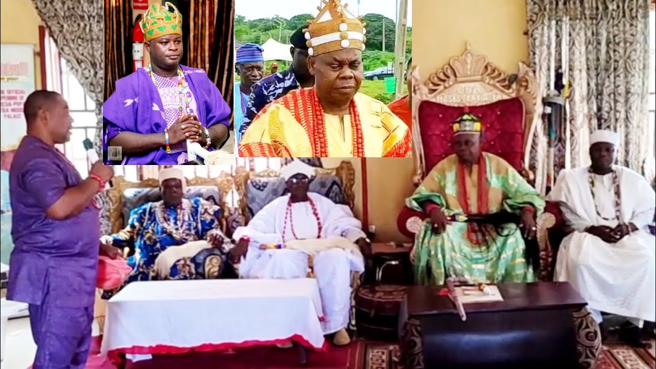 ARẸSA received Onipopo with Crown 👑, Alaketu & Onisabe on 15/11/2024 ...