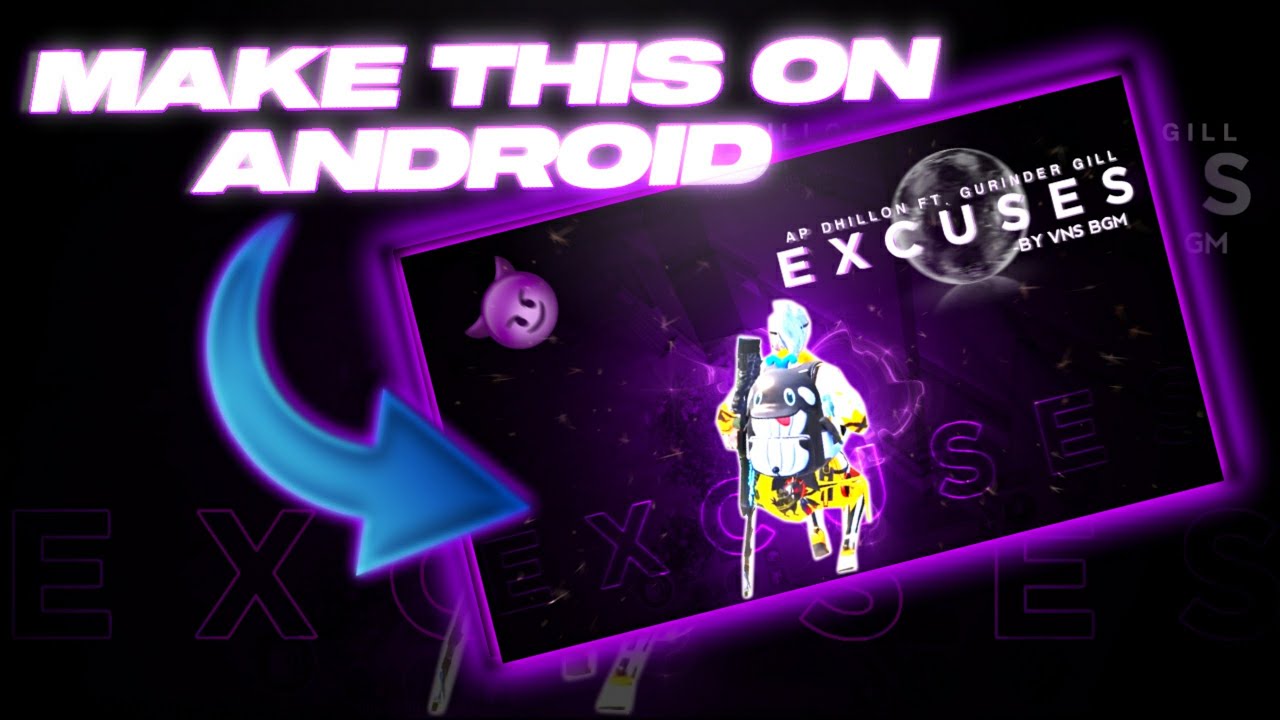 BGMI Thumbnail Tutorial On Android ️! How To Make Gaming Thumbnail ...