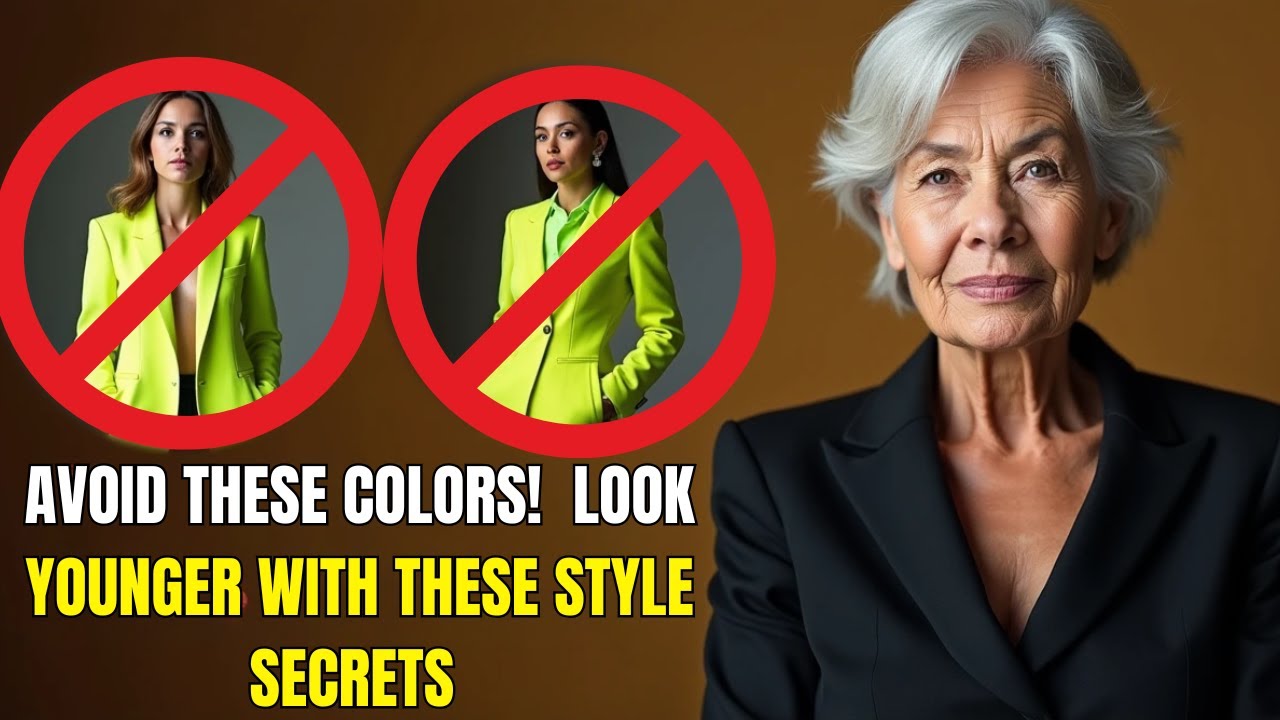 💫 Look 10 Years Younger: Colors That Rejuvenate After 50+ 🎨 - YouTube