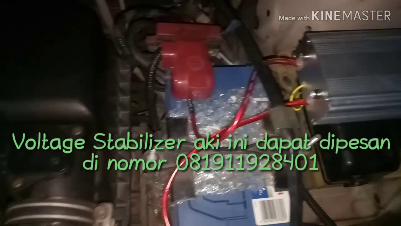 Accu Stabilizer / stabilizer Aki mobil - YouTube