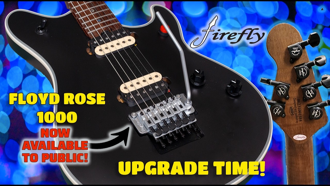 Firefly EVH Tribute - UPGRADED w/ Floyd Rose 1000, Guyker Locking ...