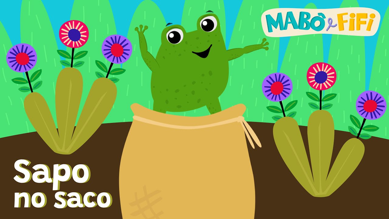 SAPO NO SACO | trava-língua | desenho infantil com Mabô e Fifi ...