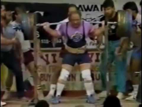 Dr. Fred Hatfield (Dr. Squat) 1008lb / 457.2kg squat - YouTube