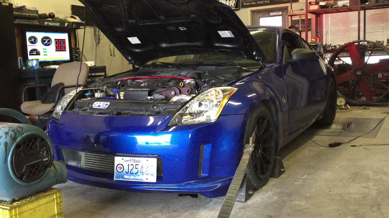 Speed Factor Racing - Nissan 350Z Vortech Supercharger UPREV Tune - YouTube