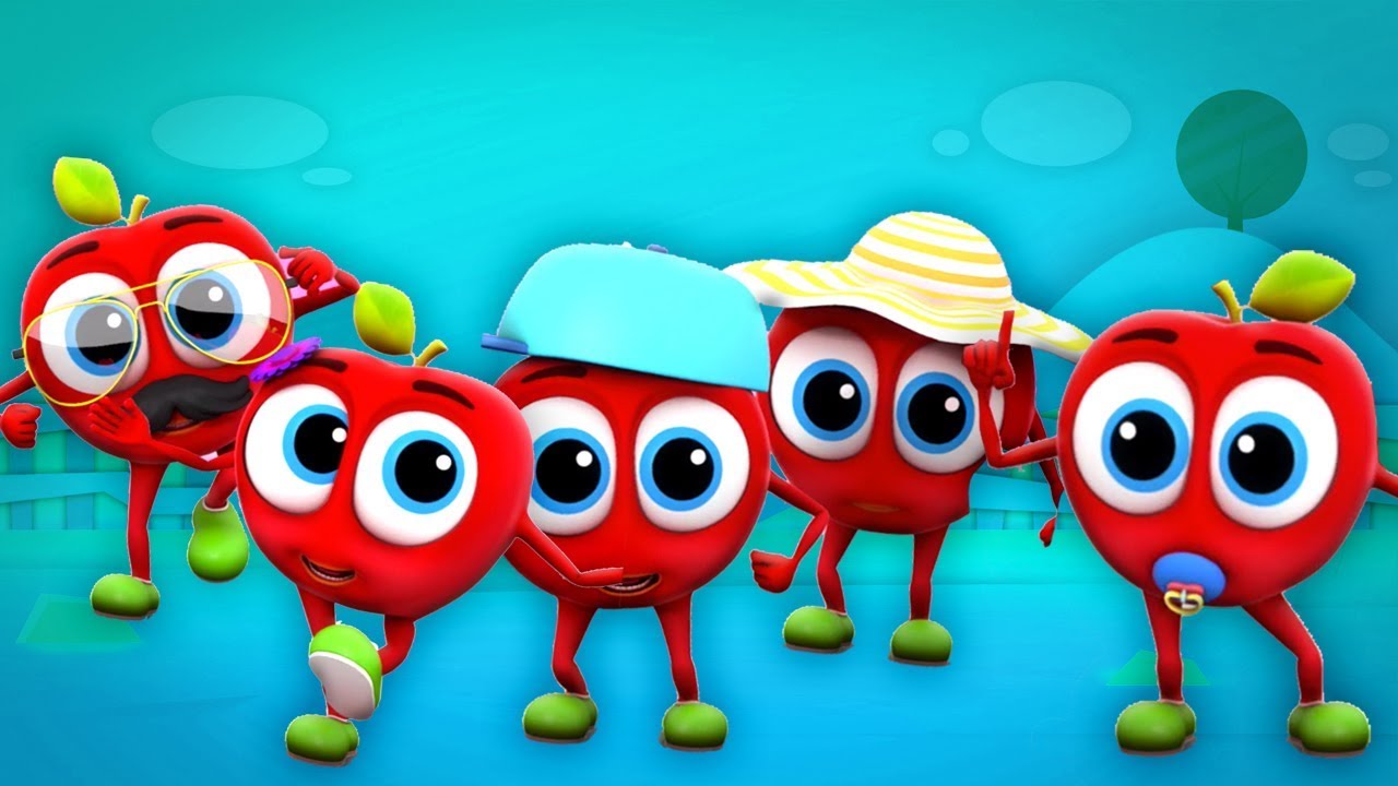 Doigt Apple Famille | Comptines Pour Enfants | Kids Songs | Apple ...