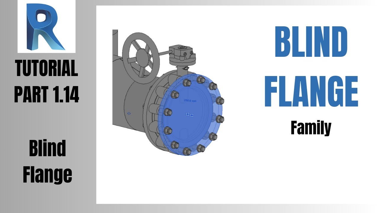 How to Create a Blind Flange Family in Autodesk Revit | Step-by-Step ...