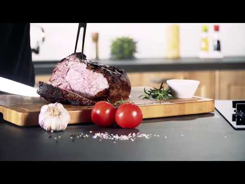 Digital oven thermometer ACCURA, with timer - YouTube