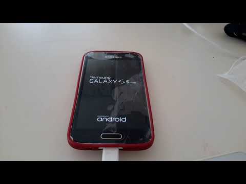 Samsung galaxy s5 mini açılış