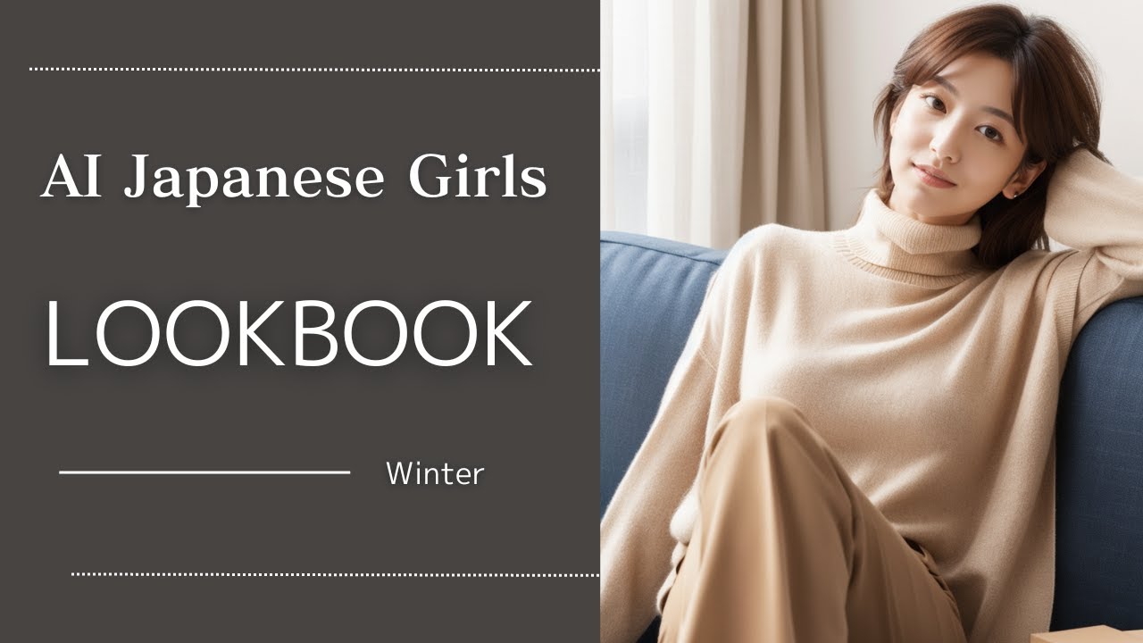 [ai Japanese girls] Winter Fashion Lookbook. - YouTube