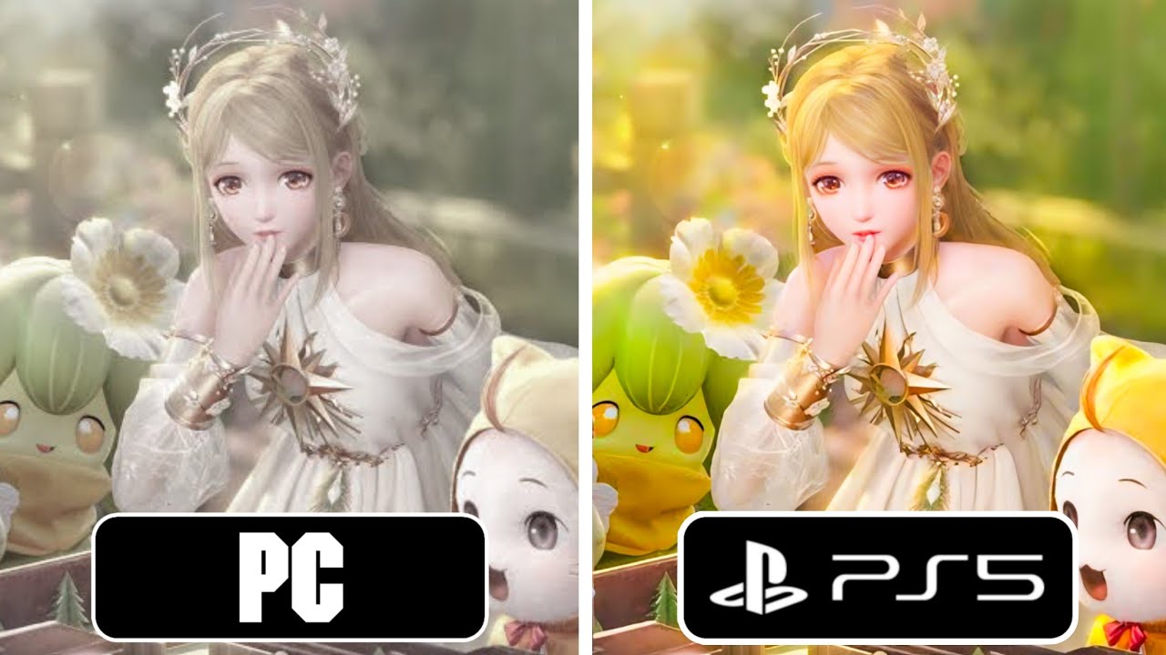 Infinity Nikki PS5 vs PC Graphics Comparison - YouTube