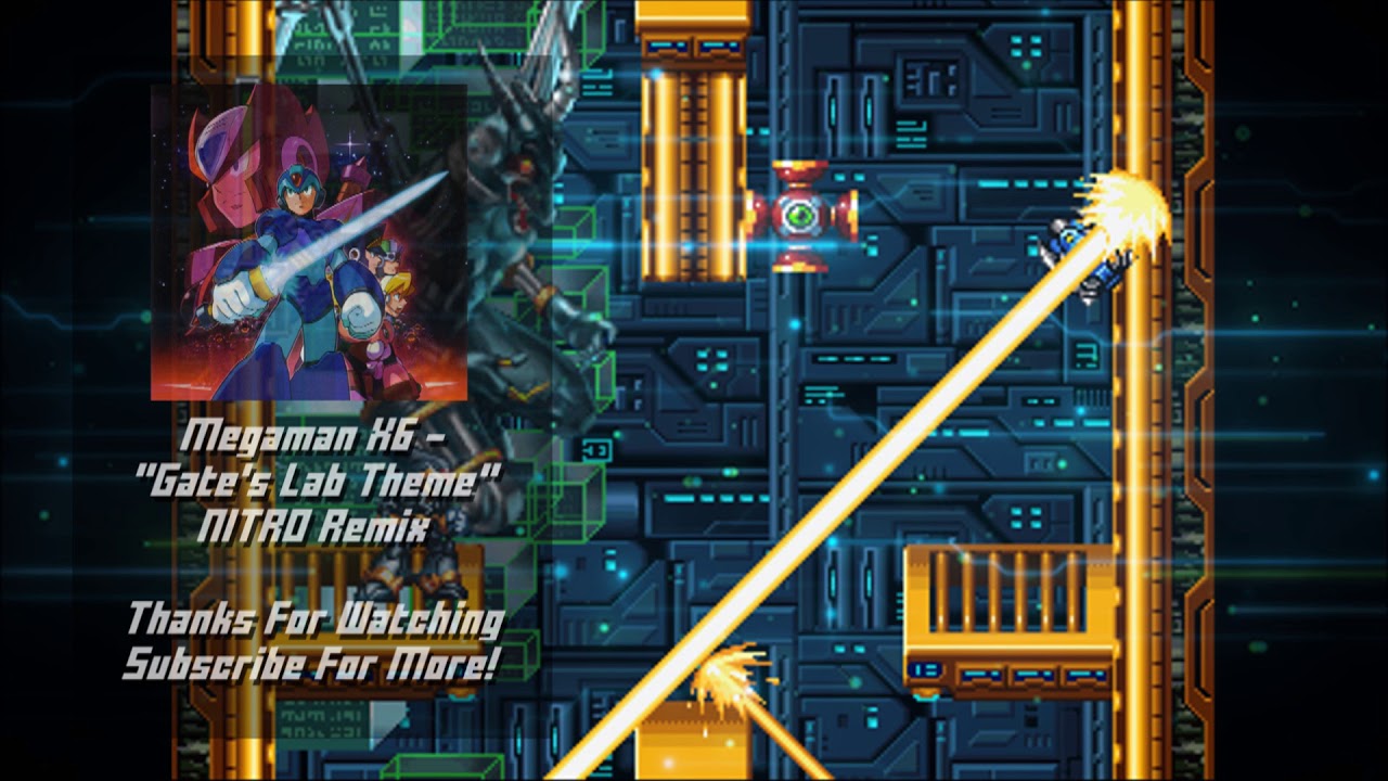 Megaman X6 - "Gate's Lab Theme" NITRO Remix - YouTube