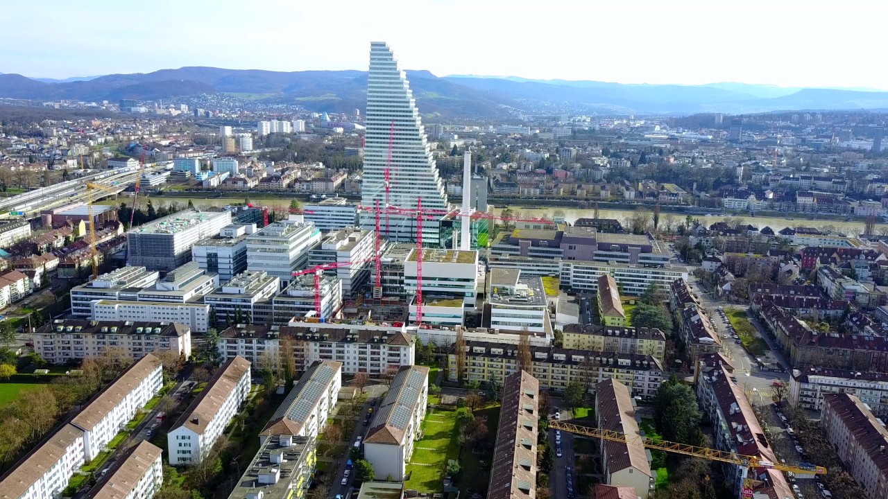 Pfalz, Messe Turm, Roche Turm, Basel - YouTube