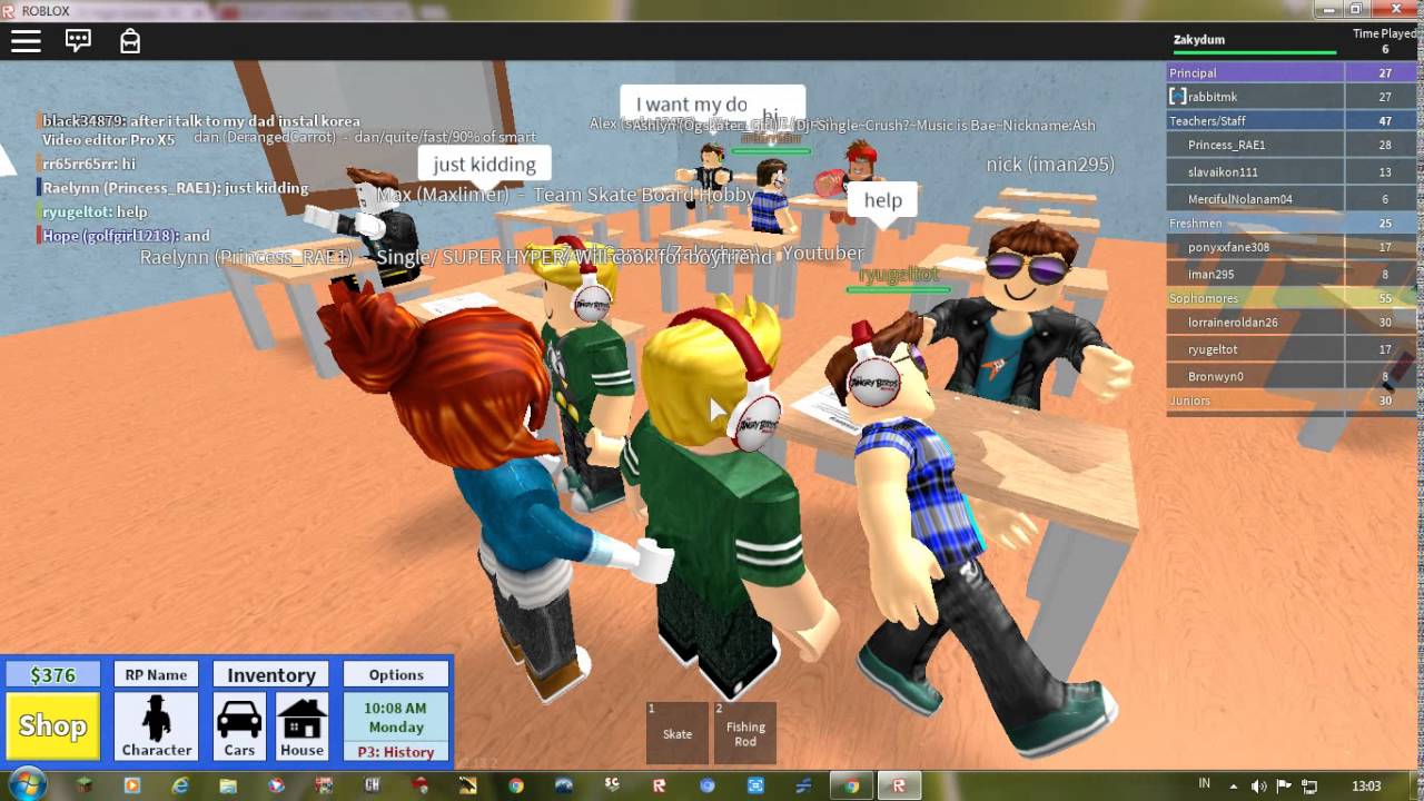 Roblox High School Lets Play W\Maxlimer!!! 1# - YouTube