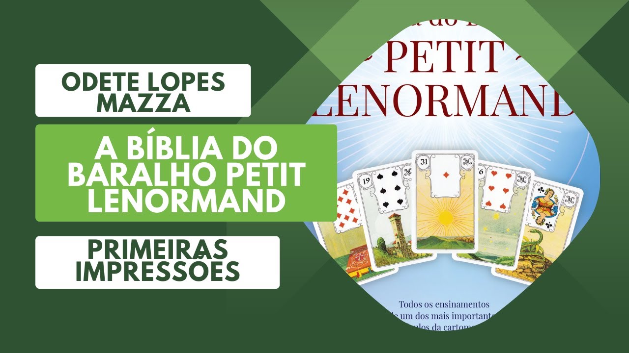 A Bíblia Do Baralho Petit Lenormand - RETOEDU A Bíblia Do Baralho Petit Lenormand - RETOEDU