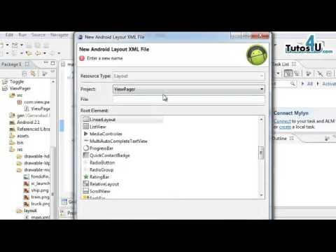 Crar XML para ViewPager. Tutorial 79 en Español. Desarrollo de ...