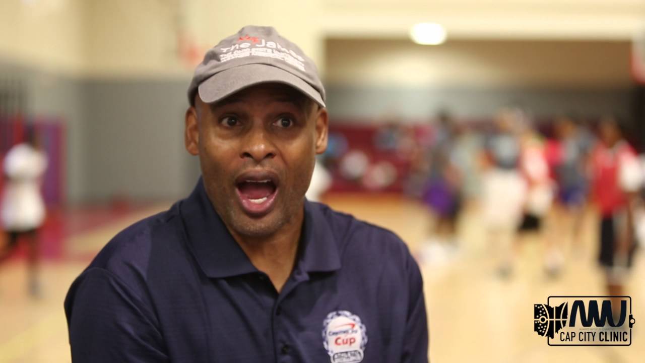 Clark Kellogg Interview- George Reese AWU Basketball Clinic - YouTube