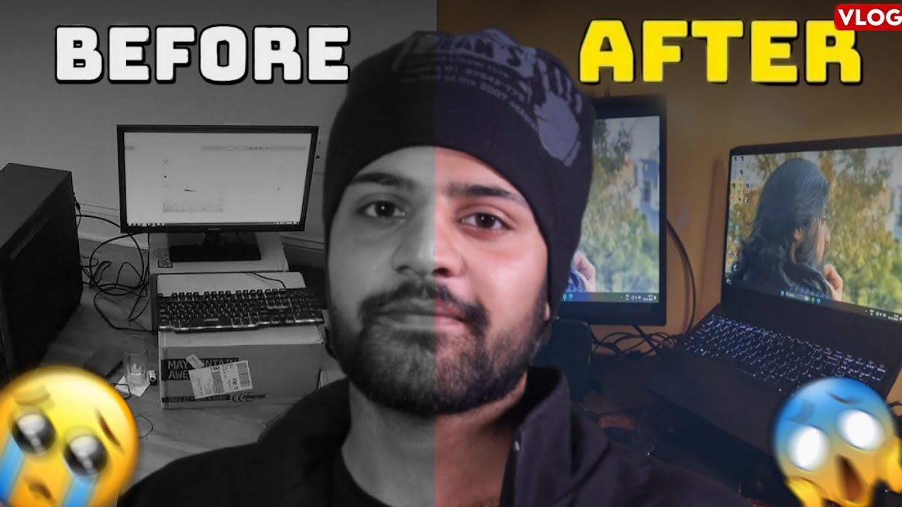 New computer setup / pl sharma road meerut vlog - YouTube