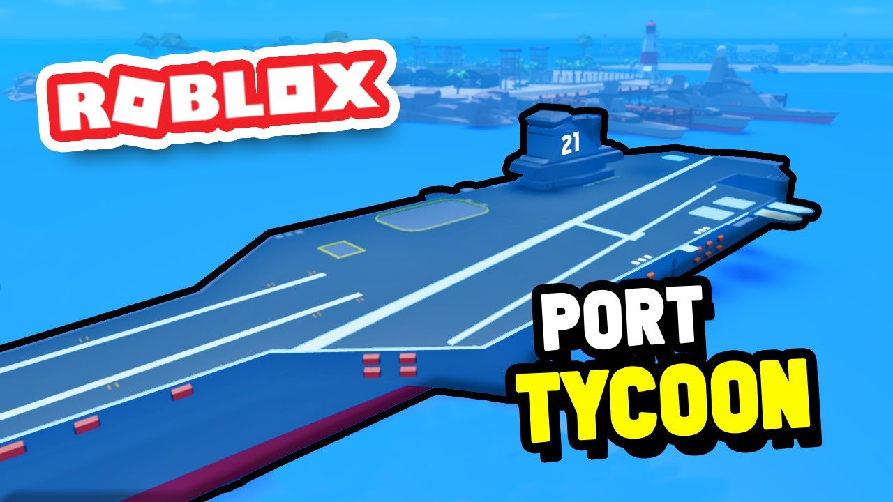 Building a Huge MILITARY Island In Port Tycoon (Roblox) - YouTube