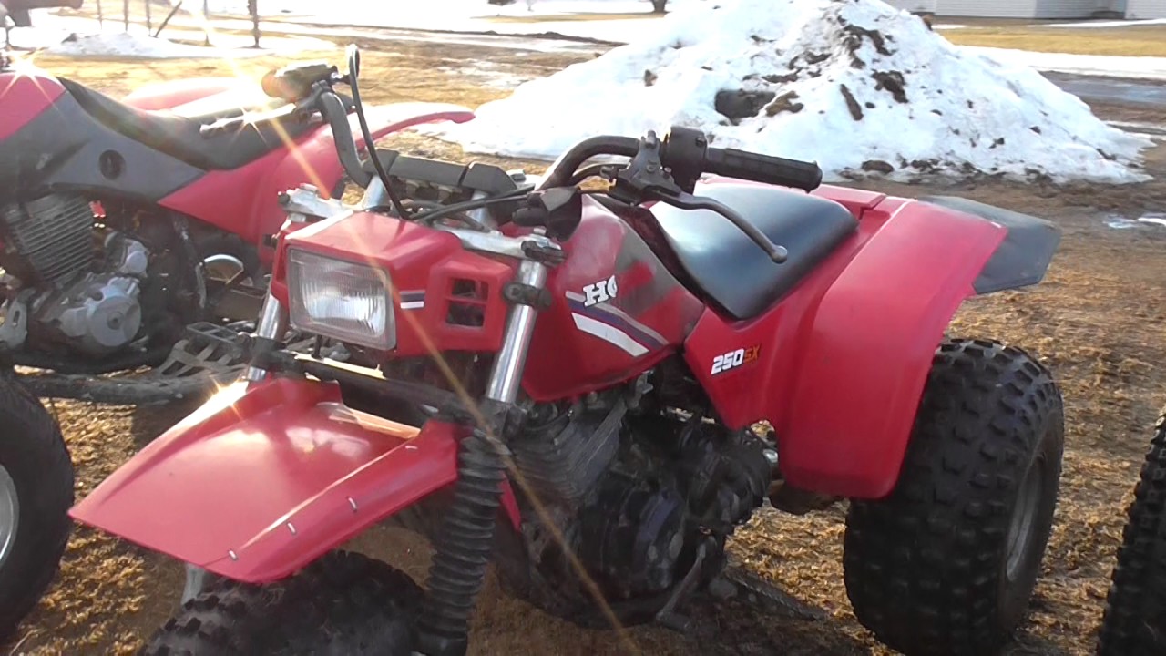 Spring 2017 Honda ATC 3 Wheeler Collection Line Up *Featuring 400EX ...