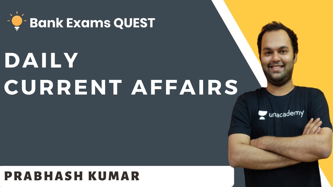 Daily Current Affairs (26th June) | Bank Exams Quest | Prabhash Kumar ...