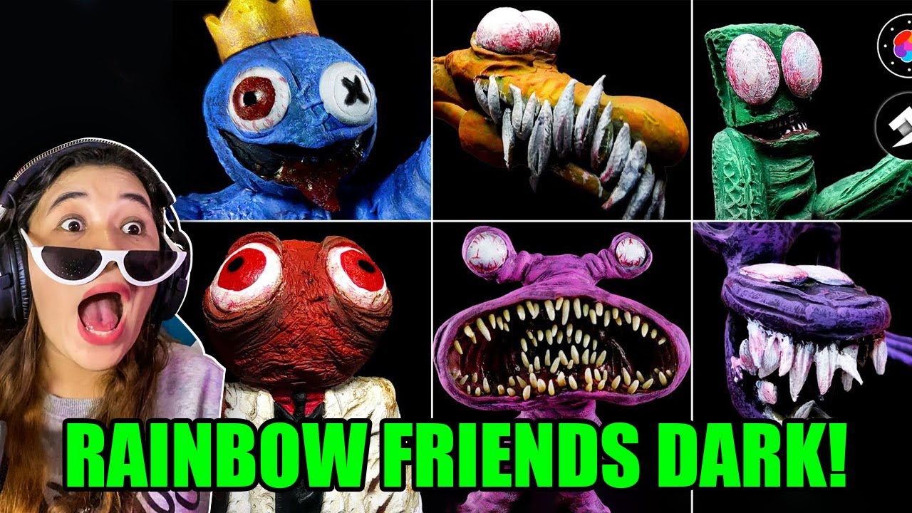 BEGINI PENAMPAKAN RAINBOW FRIENDS VERSI DARK DI DUNIA NYATA - YouTube