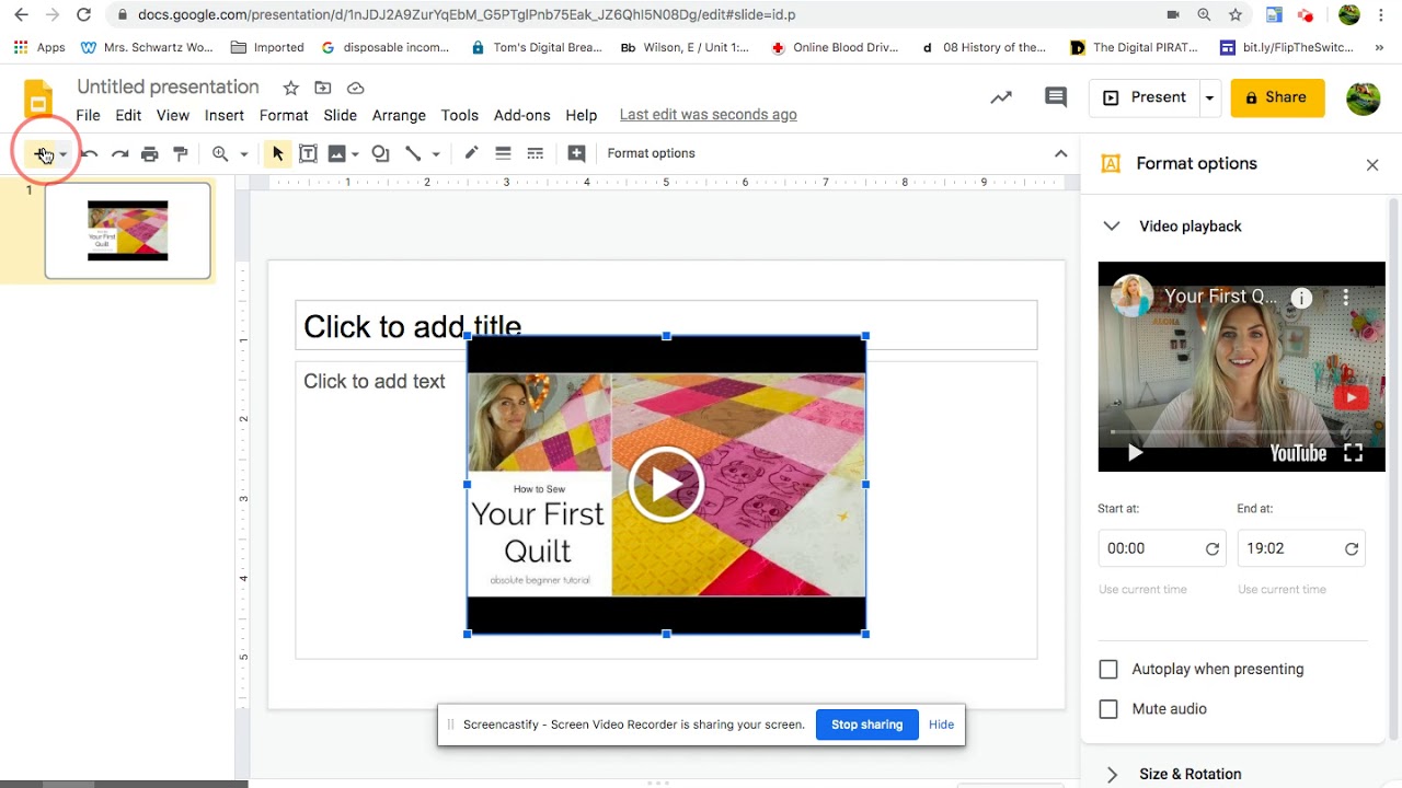 Interactive Notebooks: How to Insert YouTube Videos in Google Slides by ...