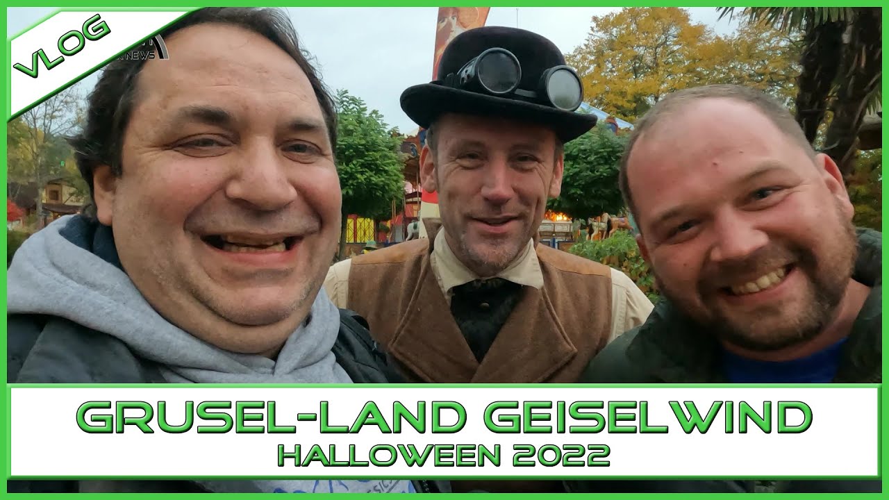 Gruselland Freizeit Land Geiselwind Halloween 2022 - YouTube