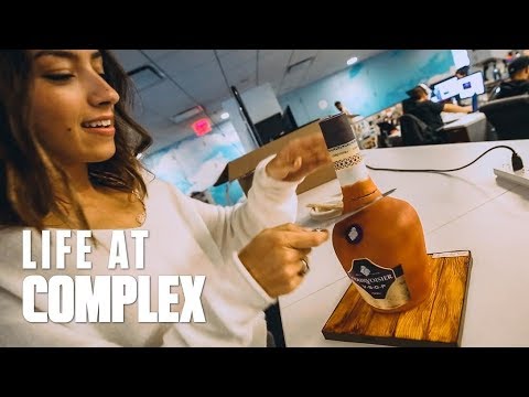 COURVOISIER CAKE FOR A$AP ROCKY's BDAY! | #LIFEATCOMPLEX - YouTube
