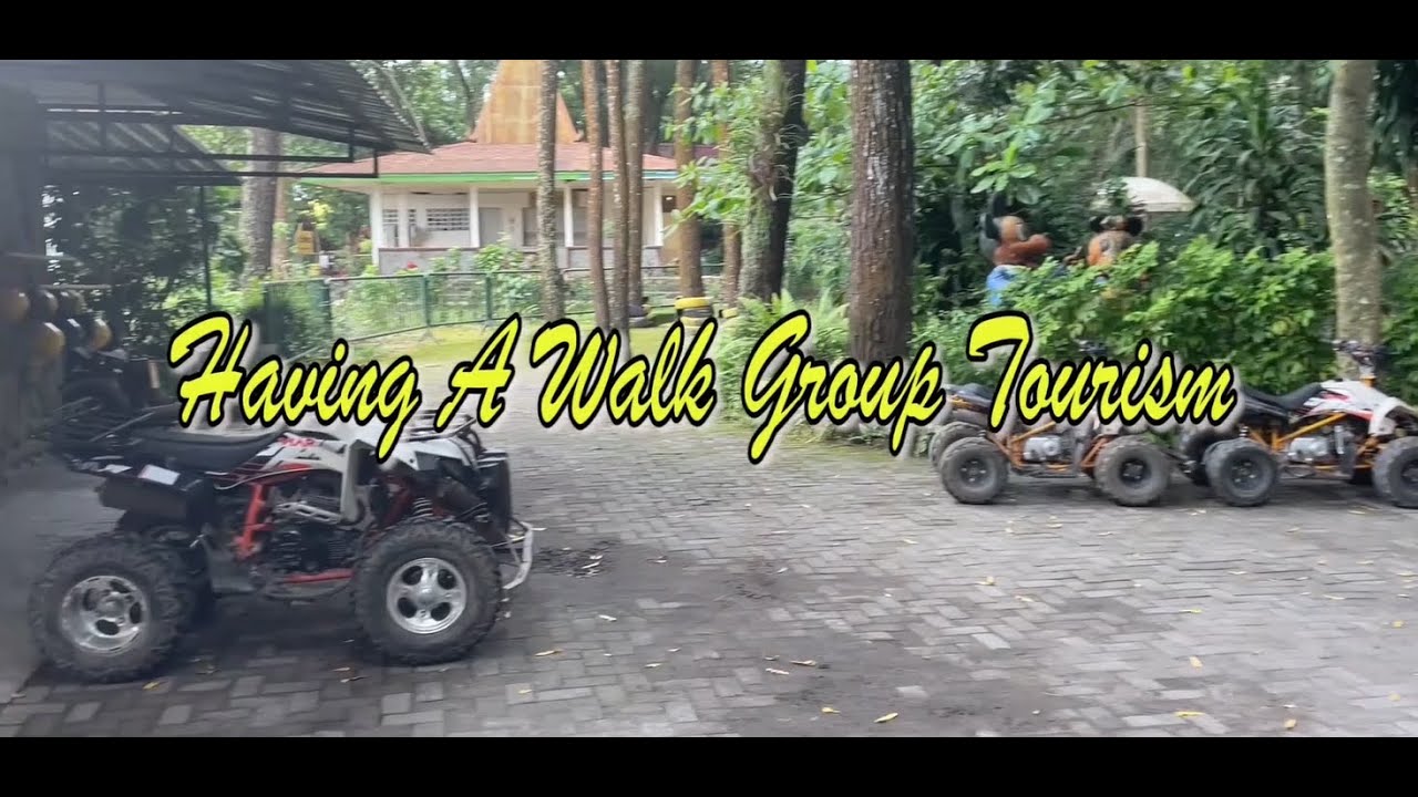 HAVING A WALK GROUP TOURISM - Yogyakarta - YouTube