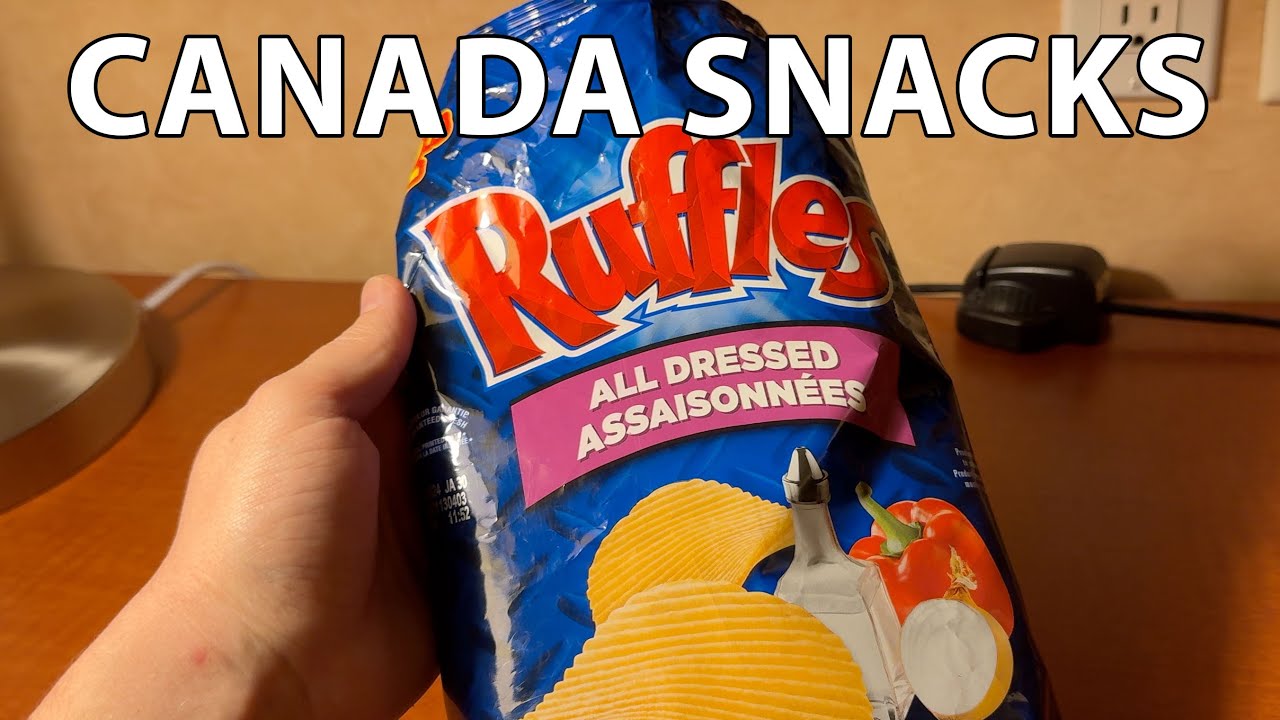 Canada Snacks: Ruffles All Dressed - YouTube