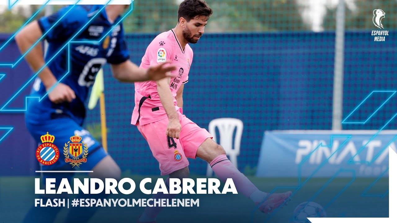 🎥 FLASH | Leandro Cabrera | #EspanyolMechelenEM - YouTube