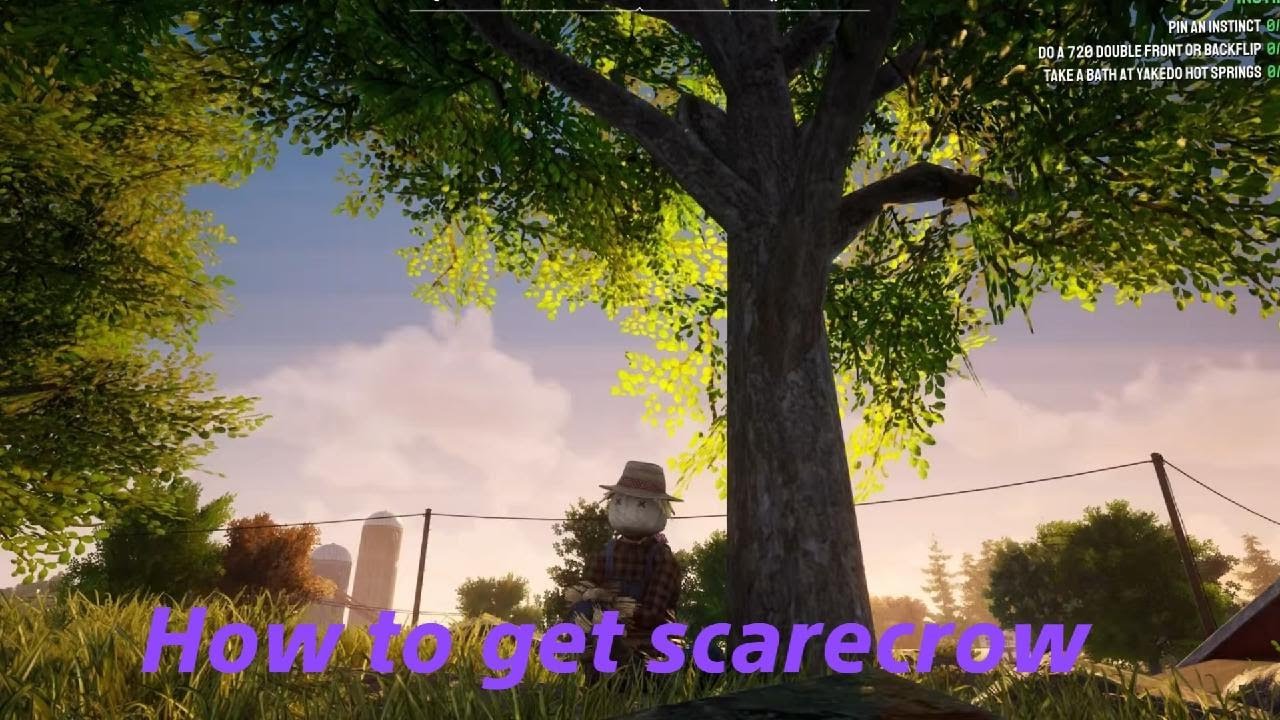 How to get scarecrow in Goatttt sim 3 - YouTube
